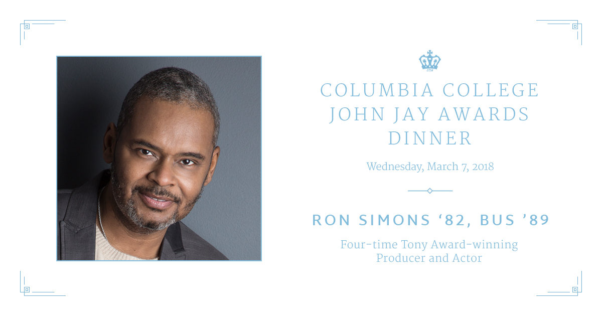 Ron Simons CC’82, BUS’89 | Columbia College Alumni Association