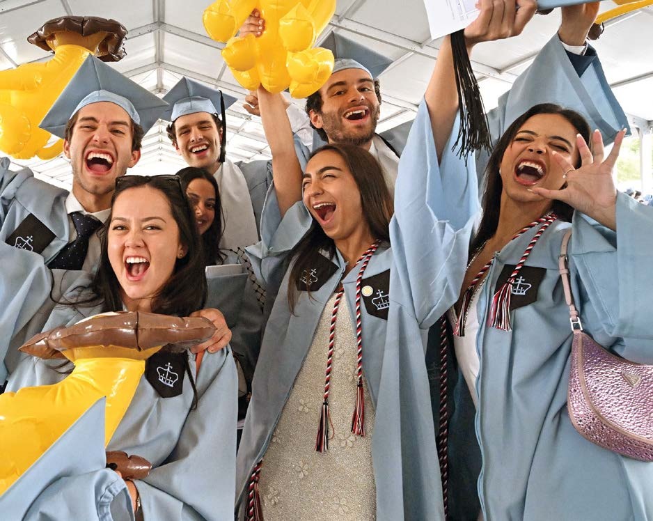 Graduating Lions Take the Field At Baker for Class Day | Columbia College Today