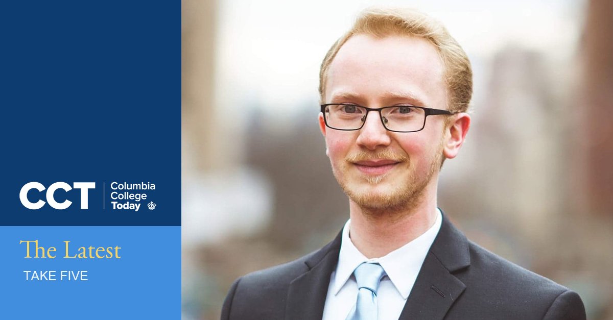 Take Five with Brent Morden ’19 | Columbia College Today