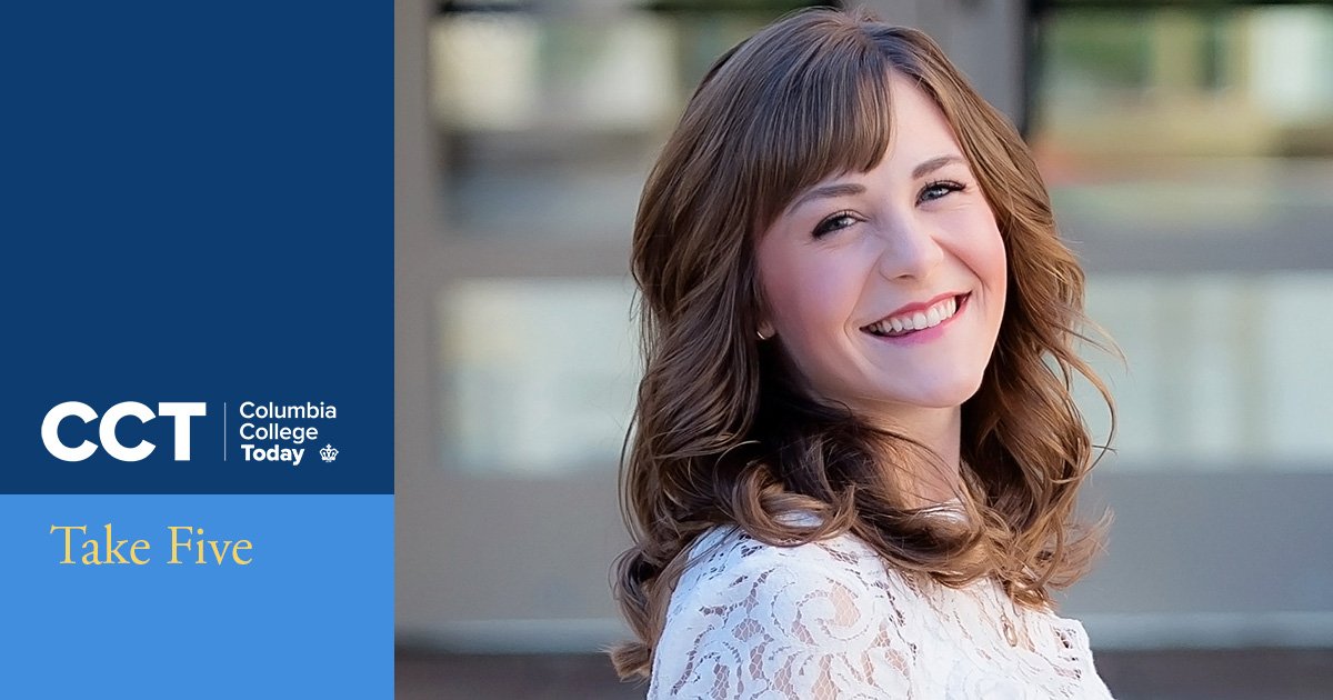Take Five with Briley Lewis ’18 | Columbia College Today