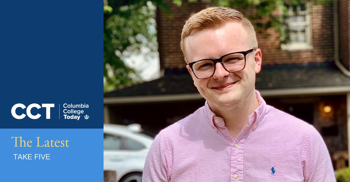 Take Five with Thomas Nielsen ’18 | Columbia College Today