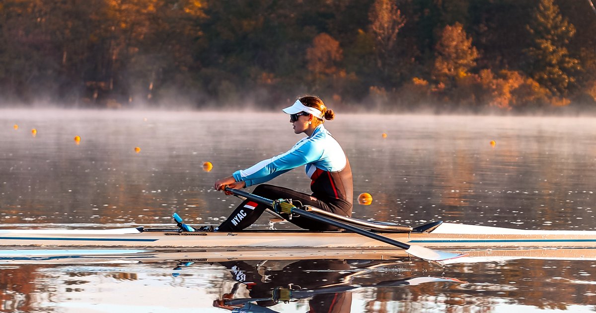 Charlotte Buck ’18 Rows for the Gold | Columbia College Today